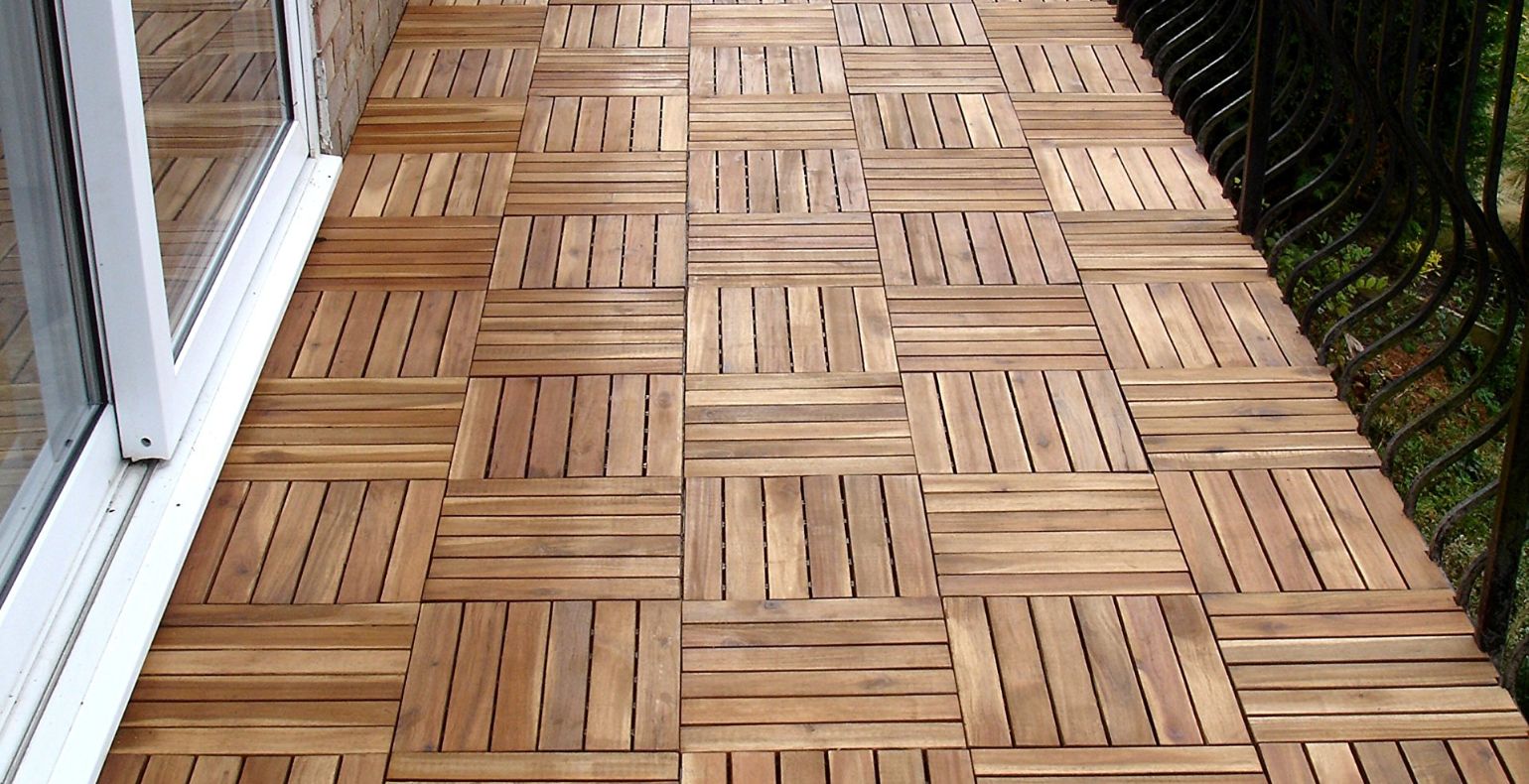 Tips For Best Results When Laying Acacia Hardwood Deck Tiles - Woodspace
